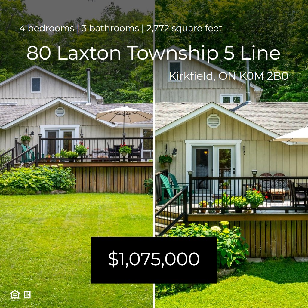 80 Laxton Township 5 Line, Kirkfield, ON K0M 2B0